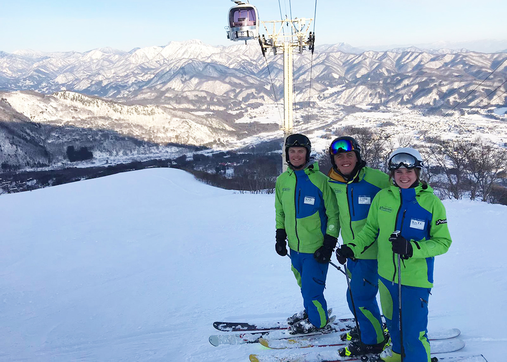 Snoworks GAP Class 2018 teaching in Japan - Snoworks PRO